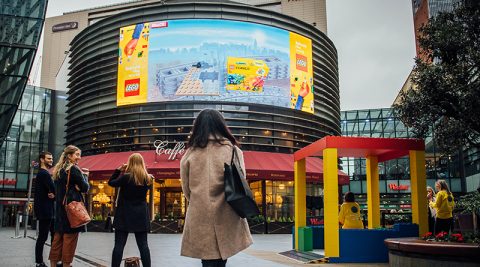LEGO Builds an Interactive Billboard! - Billboard Connection ...